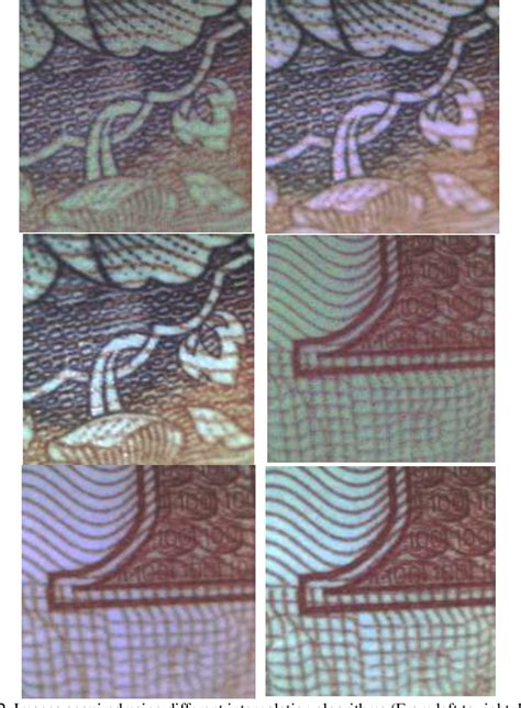 Figure 2 From An Optimized Interpolation Algorithm For Bayer Pattern