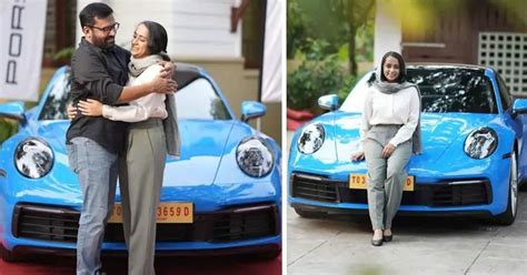 21 Year Old Indian Girl Surprised With Porsche 911 Carrera S Worth Rs