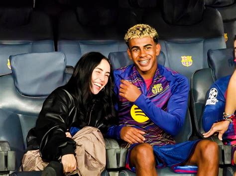 Before The Clasico Lamine Yamals Girlfriend Hints At The Firstborn