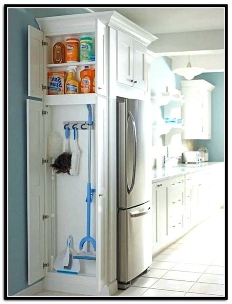 Kitchen Cabinets For Brooms At Manuel Cade Blog