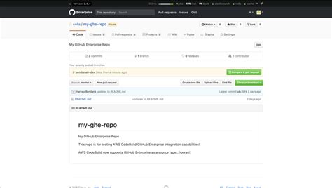 Announcing Aws Codebuild Support For Github Enterprise As A Source Type