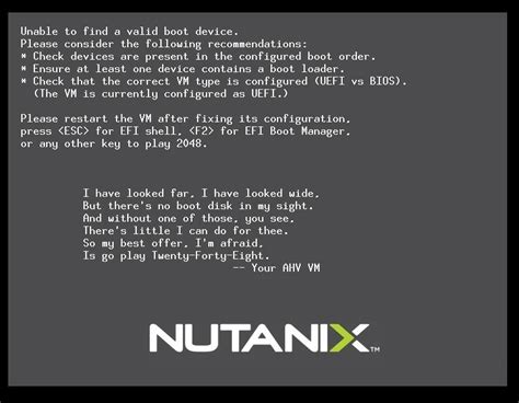 Cluster Conversion Vm Guest Os Not Booting Ngt Enabled Nutanix Community