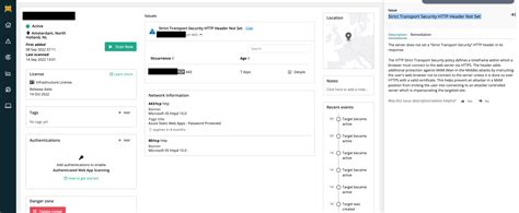 Static Web Apps Password Screen Does Not Currently Send Back Strict Transport Security Header