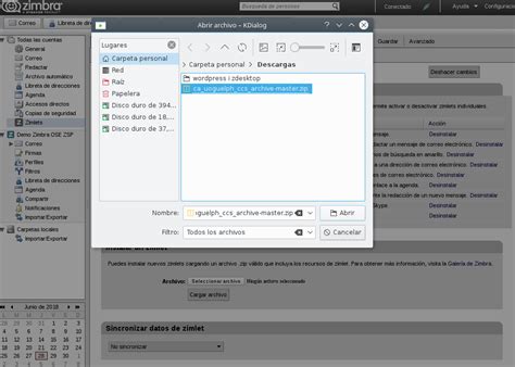 ¿cómo Instalar E Implementar Zimlets En Zimbra Desktop Btactic Open