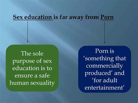 What Is Sex Education PPT