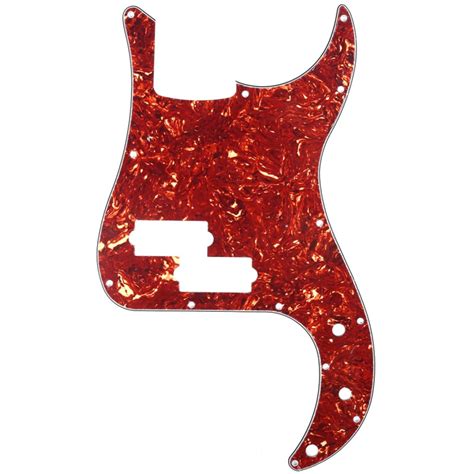 Musiclily 13 Hole Precision Bass P Bass Pickguard Scratch Plate Pick Guards For 4