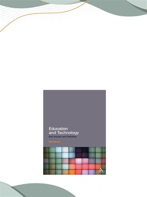[free pdf sample] education and technology key issues and debates 1st