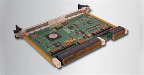 Carrier Card Brings Dual Xmc Mezzanine Modules To Openvpx Systems