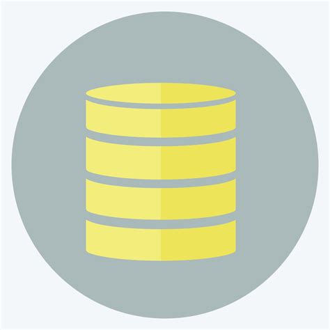 Icon Unstructured Data Suitable For Data Analytics Symbol Flat Style