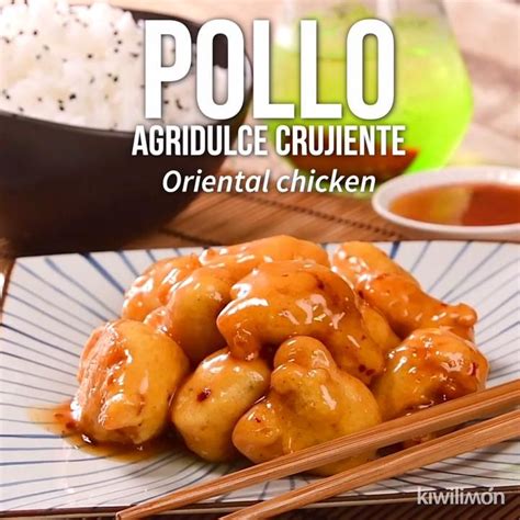 Video De Pollo Agridulce Crujiente Fideos Chinos Receta Comida China