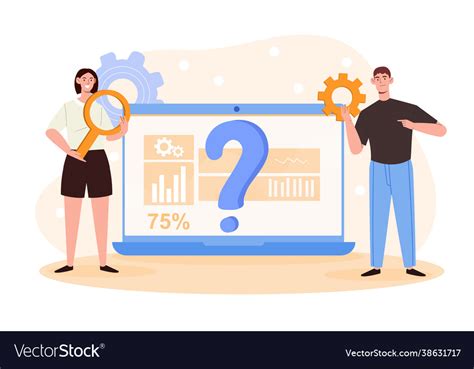 Problem Solving Concept Royalty Free Vector Image