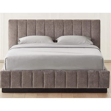 Cb2 Forte Grey Queen Bed Aptdeco