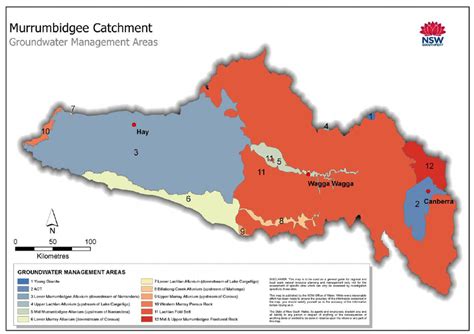 Groundwater Management Areas Of The Murrumbidgee Catchment Download