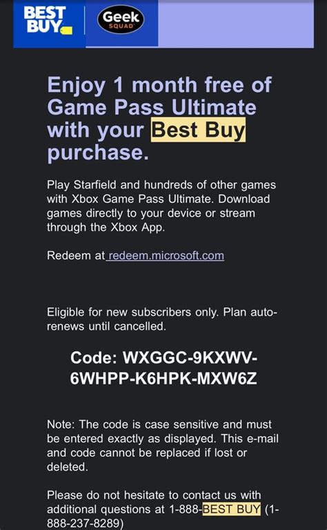 1 Month Game Pass Code R Xboxseriesx