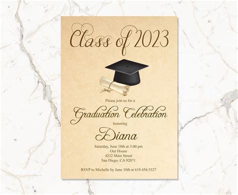 Invitations Graduation Party Templates At Quincy James Blog