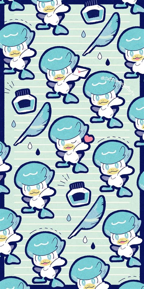 Quaxly Pokemon Drawn By Satsumapotato Danbooru