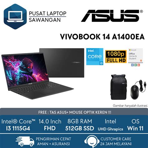 Jual Laptop Asus VivoBook A Ea Core I G Gb Gb Fhd Win OHS Shopee Indonesia