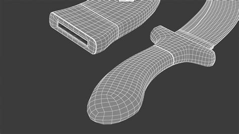 Kirpan Sword 3d Model By Frezzy