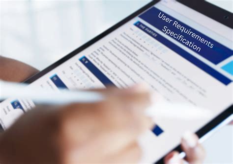 User Requirement Specification Utilities Pmg Engineering