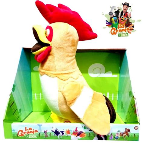 Peluche Musical Gallo Bartolito De La Granja De Zenón La Granja De