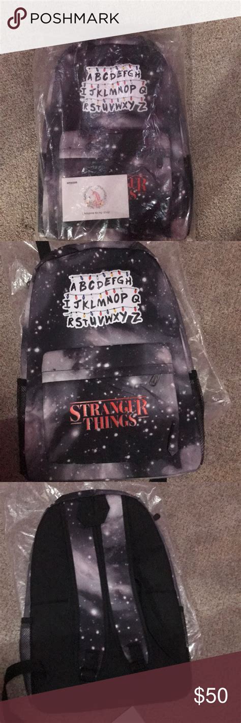 Stranger Things Backpack Stranger Things Stranger Backpacks
