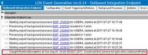 Handling Failed Oiep Background Processes