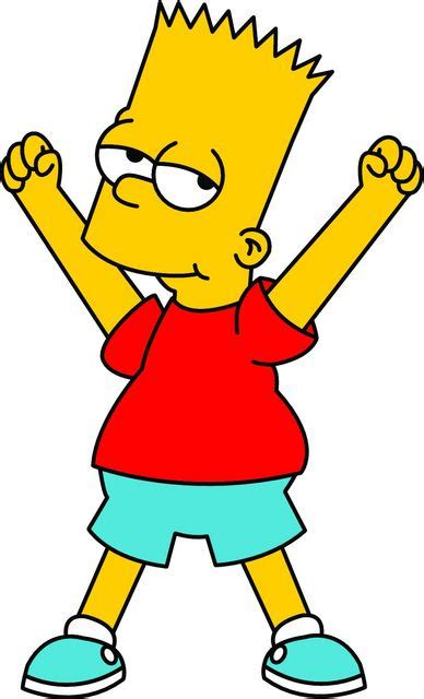 Autocolante Impresso Bart 02 Simpsons Cola Me Artigos Personalizados