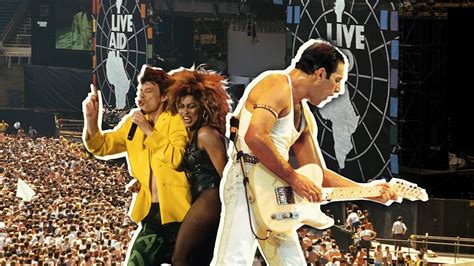 Live Aid Turns 40 Looking Back At Queens Masterclass Led Zepps