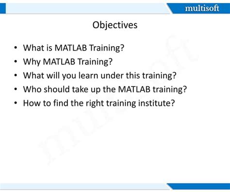 Matlab Training Ppt