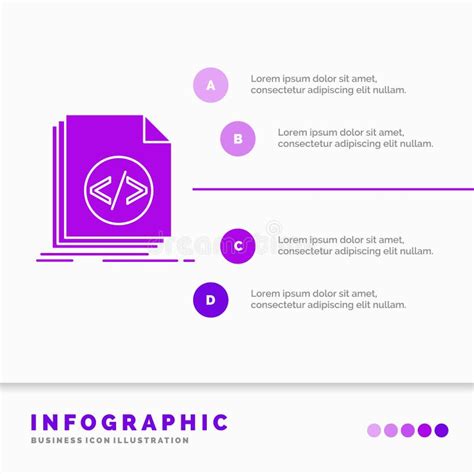 Code Coding File Programming Script Infographics Template For Website And Presentation