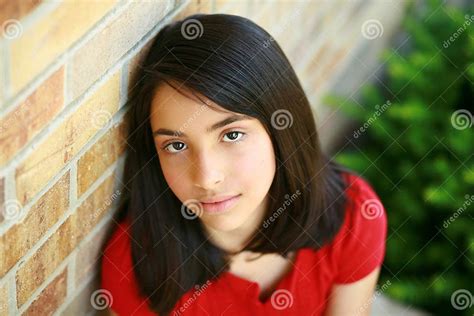 Beautiful Hispanic Girl Stock Image Image Of Preteen 27662365