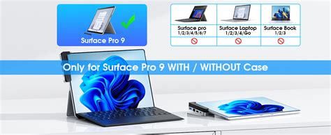 Byeasy Surface Pro Docking Station In Microsoft Surface Pro Usb C Hub With W Pd