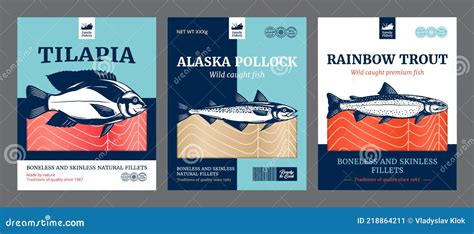 Vector Fish Packaging Design 218864211