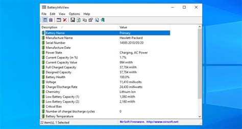 Batteryinfoview Accuracy Download And Review Is It Safe