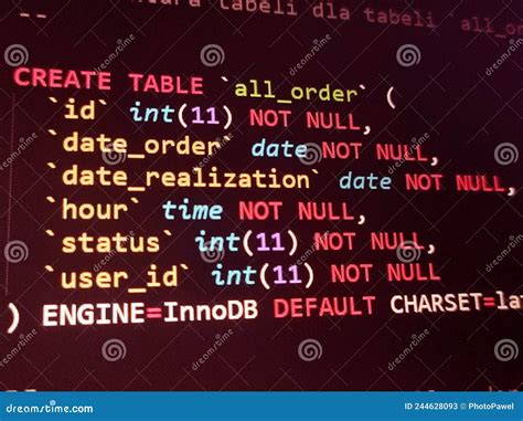 Coding Programming Source Code Screen Abstract Technology Background Cyber Attack Or Security