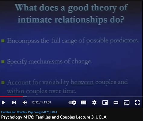 Theories Of Intimate Relationships Part 1 What Does A Good Theory Of Intimate Relationships