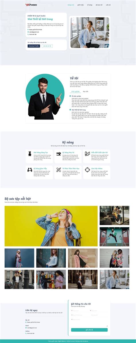 Source Code Mẫu Website Thương Hiệu Cá Nhân Bán Thời Trang Thiết Kế Cao Cấp Chuẩn đẹp 2025