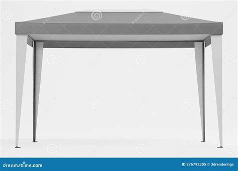 3d Render Of Gazebo Stock Illustration Illustration Of Render 276792305