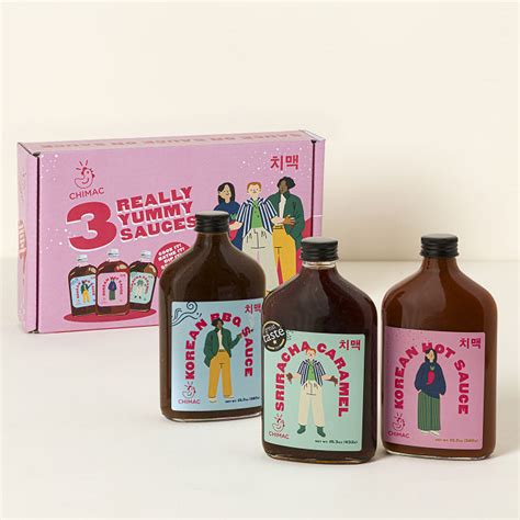 Uncommon Goods Korean Bbq Sauce Set Korean Bbq