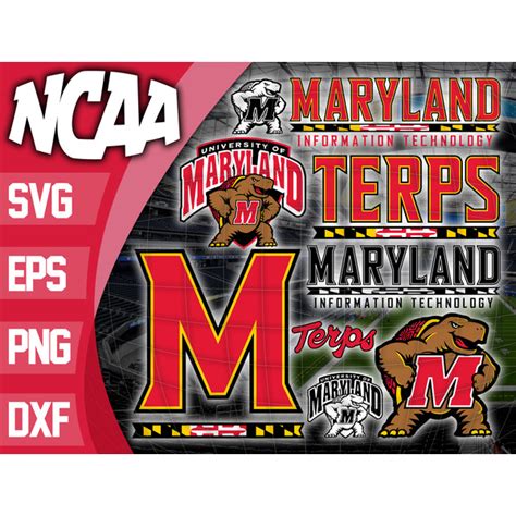 Maryland Terrapins Svg Bundle Ncaa Svg Ncaa Bundle Svg Ep Inspire