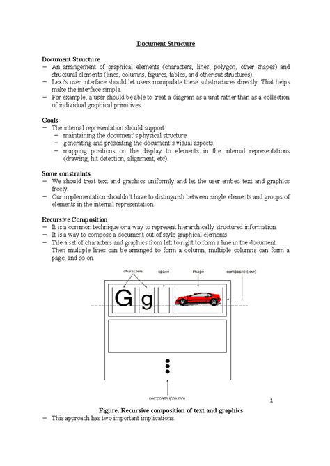 22 Document Structure 1 Document Structure Document Structure An