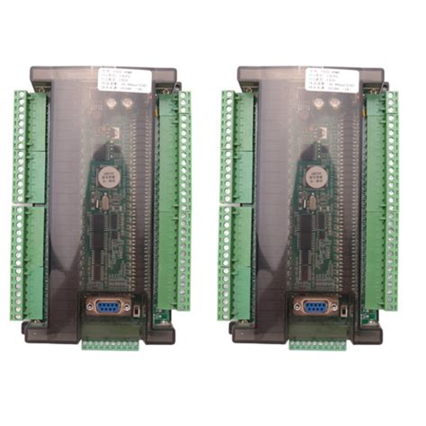 2x Fx3u 48mr Rs485 Real Time Clock 24 Input Relay Output 6 Analog 2 Plc Controller On Onbuy