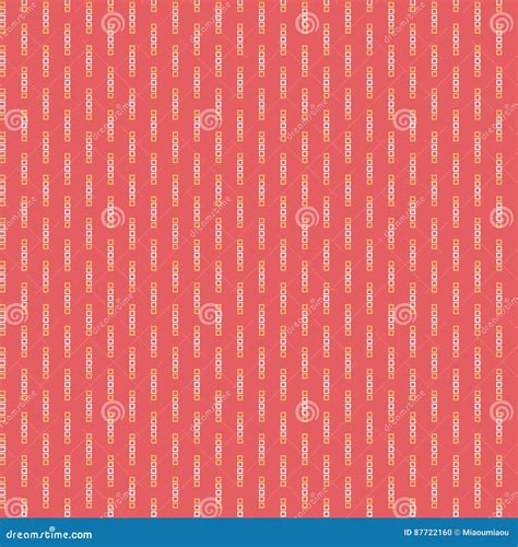 Cute Pixelated Pattern With Simple Geometric Shapes Stock Vector Illustration Of Background