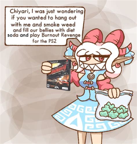 Linnyuwu Toutetsu Yuuma Burnout Series Burnout Revenge Smiling