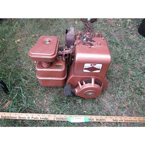 4hp Engine Briggs And Stratton Working Bodnarus Auctioneering