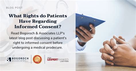 Patient Rights Regarding Informed Consent Bogoroch And Associates Llp