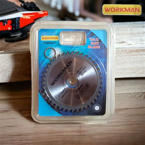 Jual Circular Saw Blade Tct 4x40t Workman Mata Gerinda Gergaji Potong Kayu 4x40t Workman