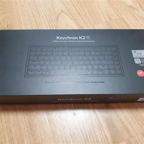 Keyboard 키크론k2 키크론 K2v2 갈축 무선키보드 On Bunjang Global Site