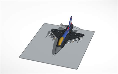 3d Design Stealth Plane Tinkercad