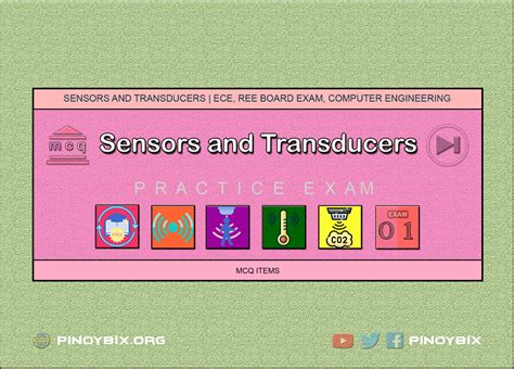 Mcq In Sensors And Transducers Part 1 Ece Board Exam